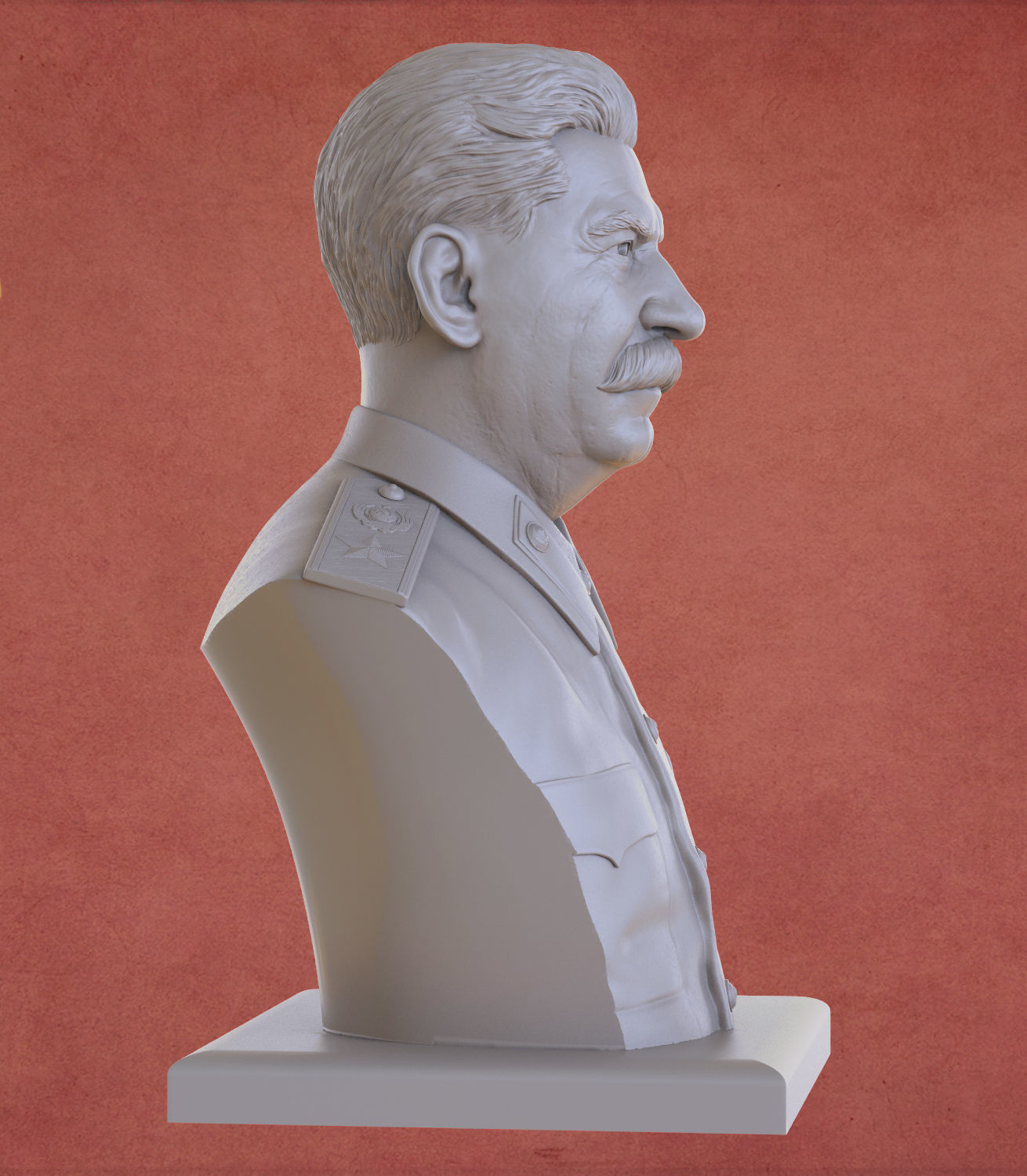 Joseph Stalin 3D model 3D printable | CGTrader