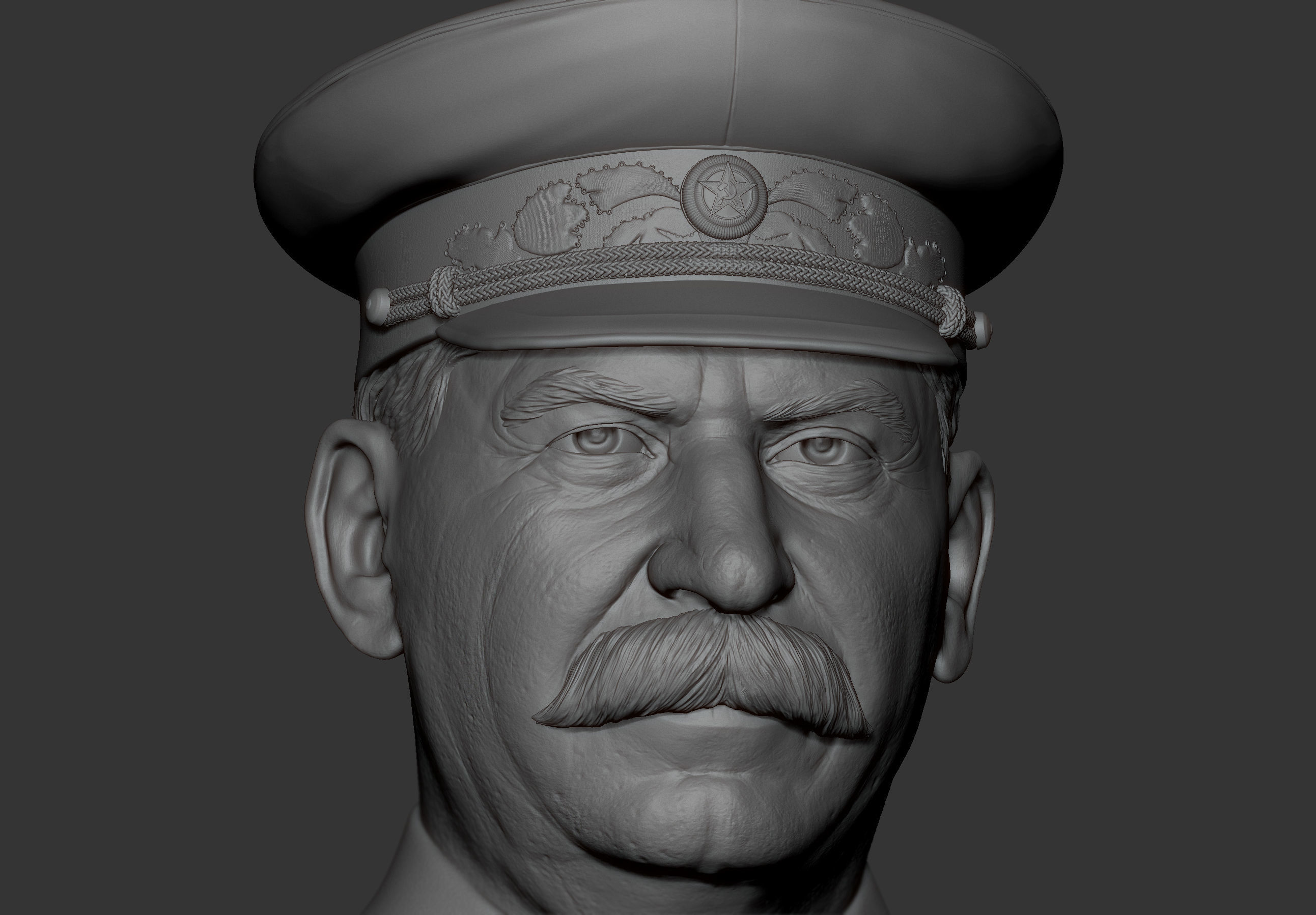 Joseph Stalin 3D model 3D printable | CGTrader
