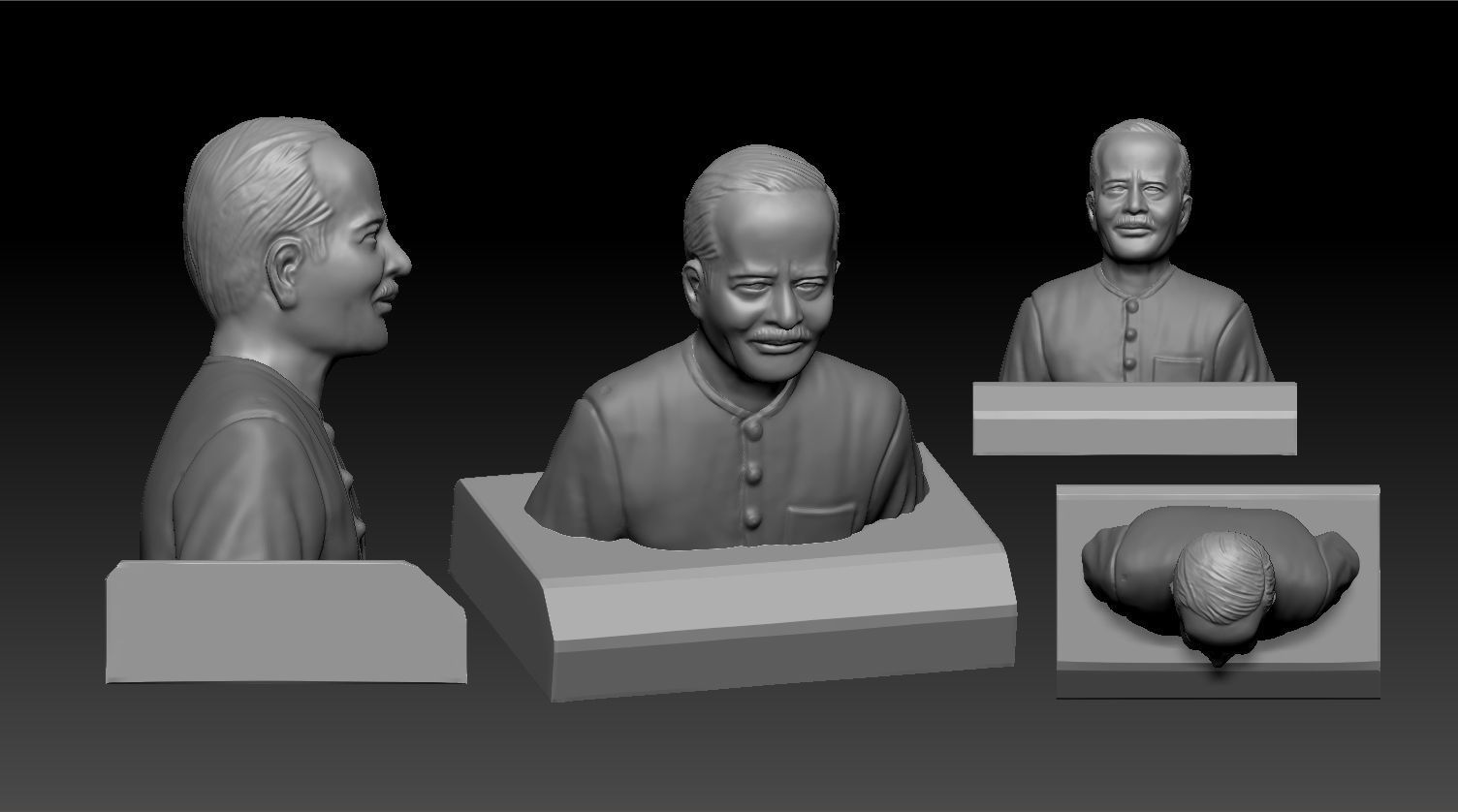 Brahma kumari Om Shanti BABA lekhraj 3D model 3D printable | CGTrader