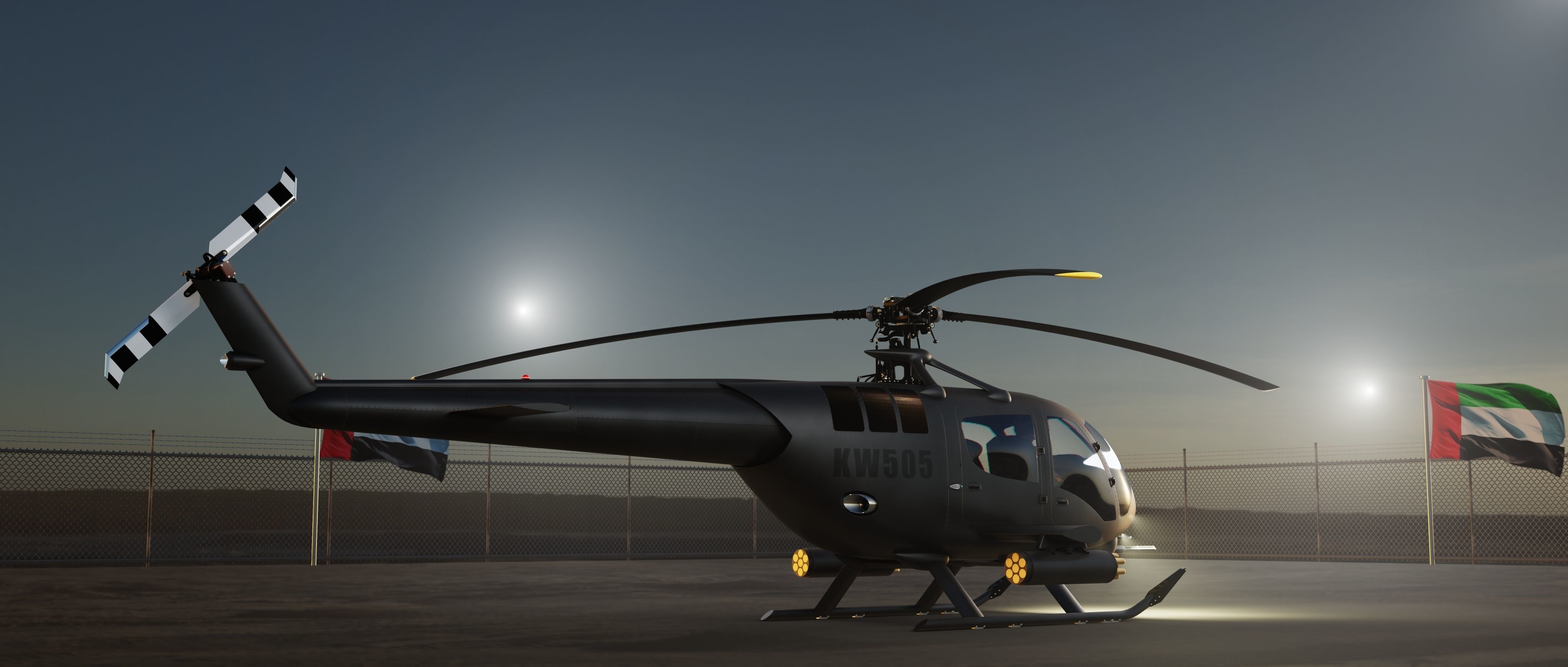 High quality and fully detailed Helicopter 3D model 3D model | CGTrader