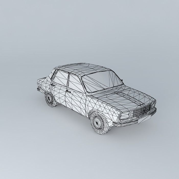 Dacia 1300 free 3D model | CGTrader
