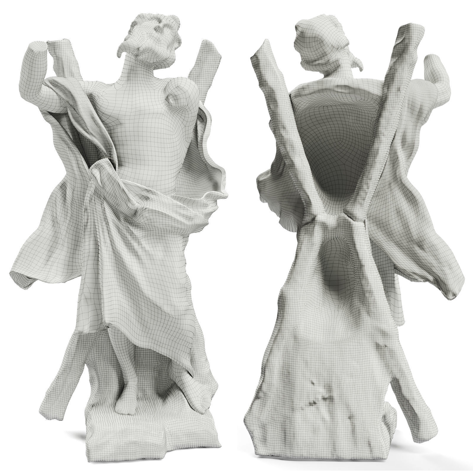 Classic sculpture Ercole Ferrata ST ANDREW THE APOSTLE 3D model | CGTrader