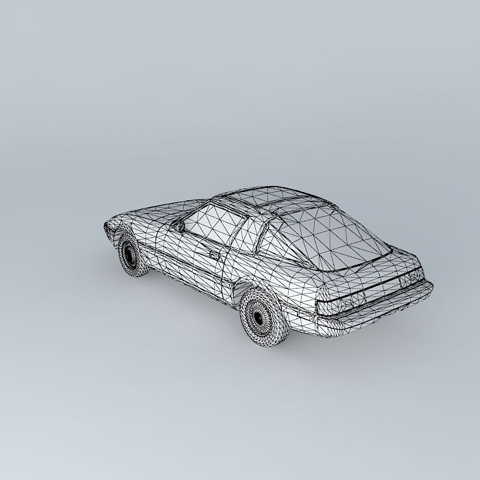 1983 Mazda RX7 free 3D model | CGTrader