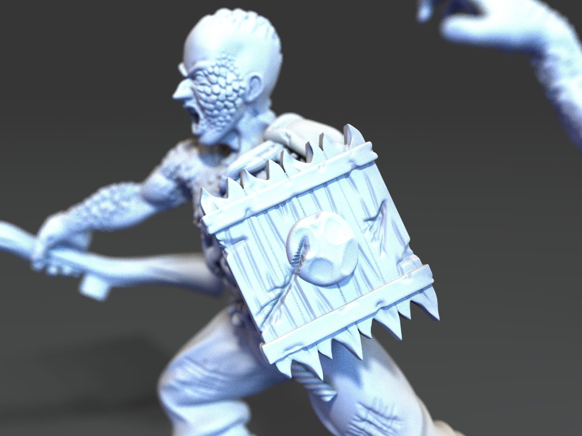 Tabletop stone men 3D model 3D printable | CGTrader