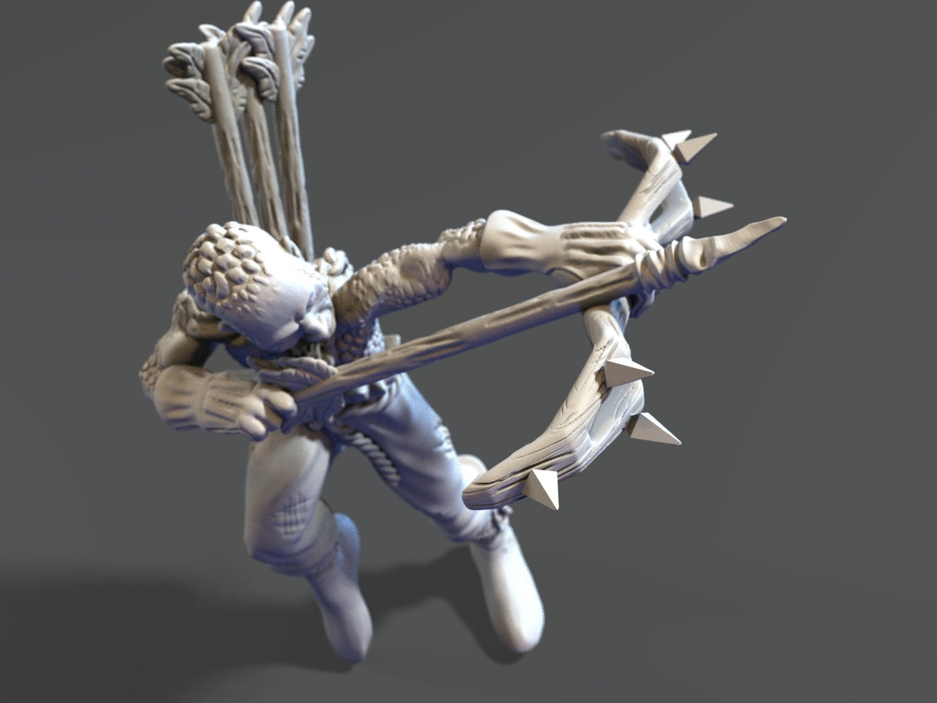 Tabletop stone men 3D model 3D printable | CGTrader