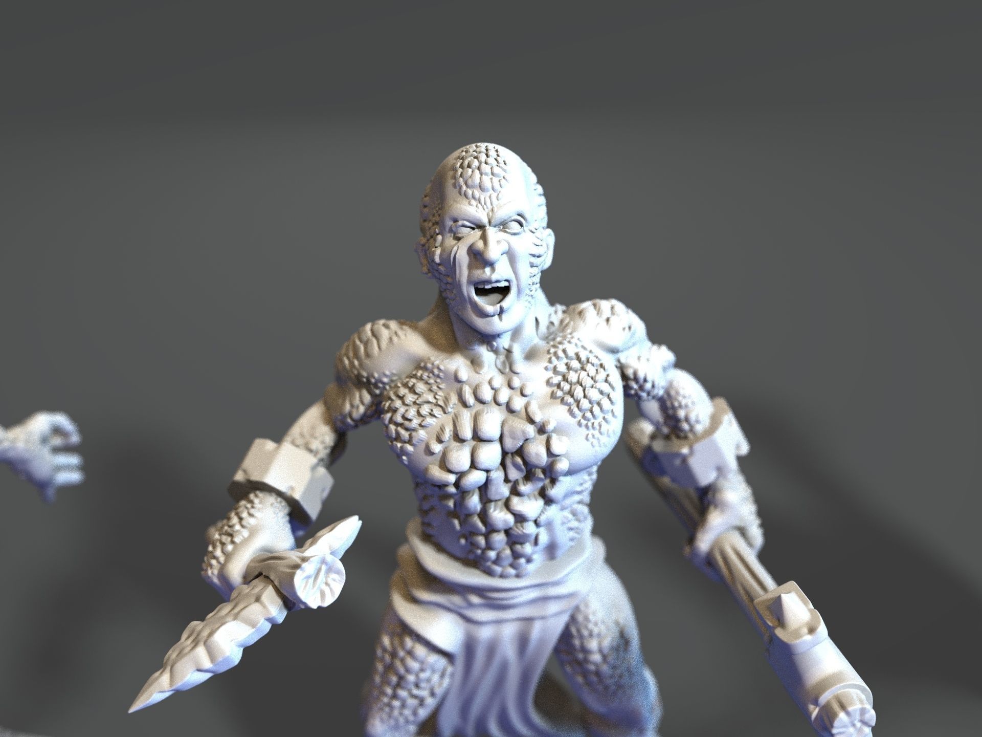 Tabletop stone men 3D model 3D printable | CGTrader