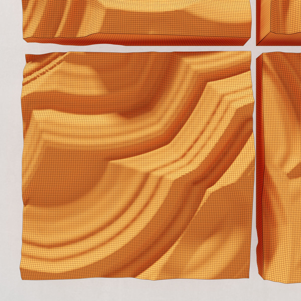 Panel rock cube n3 3D model | CGTrader