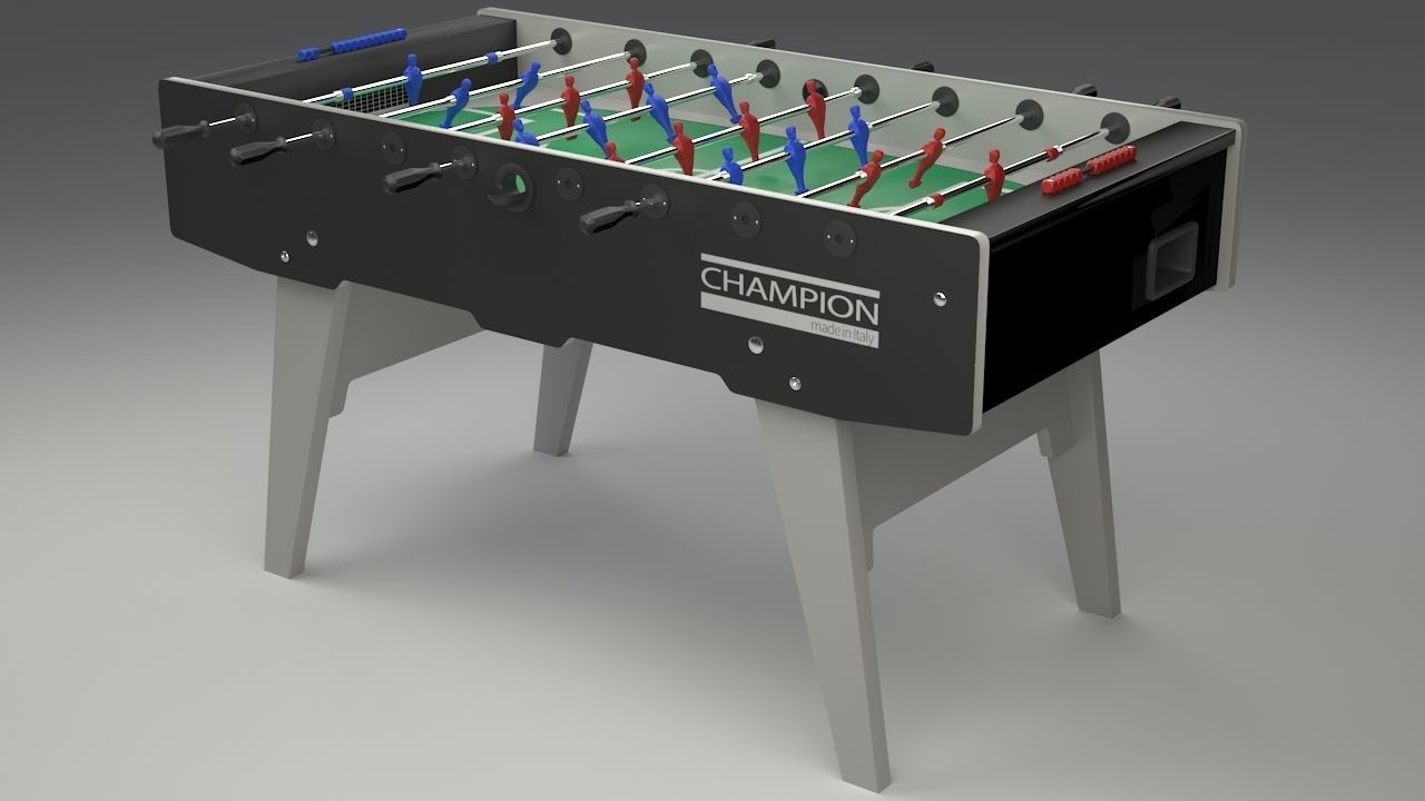 Football Table 3D model | CGTrader