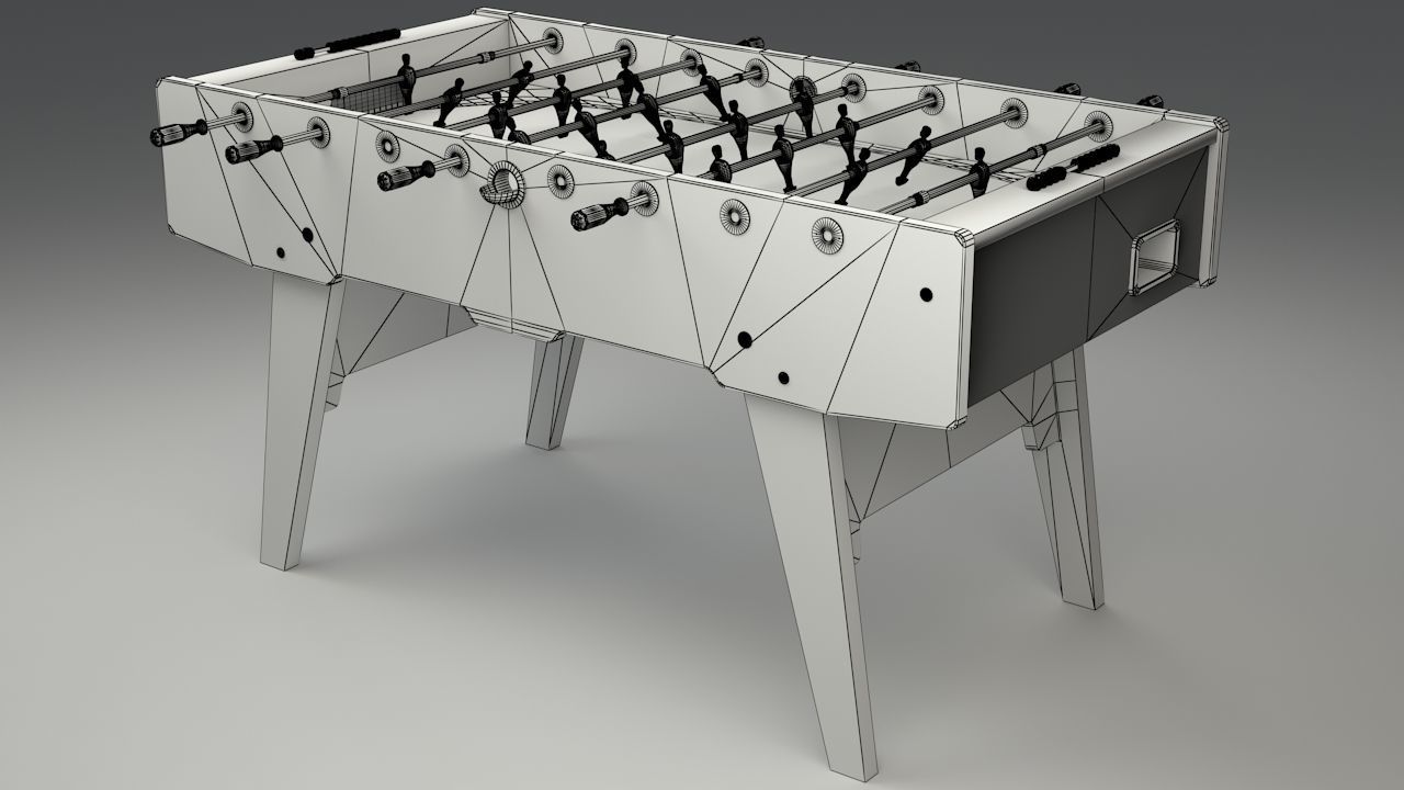 Football Table 3D model | CGTrader
