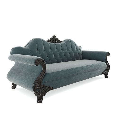 SAINT LOUIS CLASSIC SOFA 3D model | CGTrader