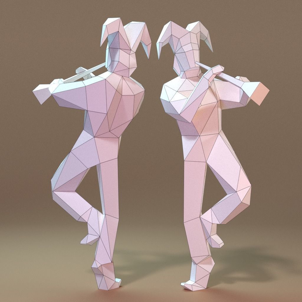 Jester free VR / AR / low-poly 3D model | CGTrader