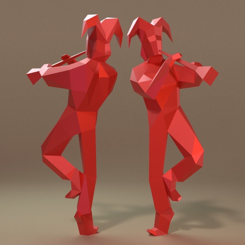 Jester free VR / AR / low-poly 3D model | CGTrader