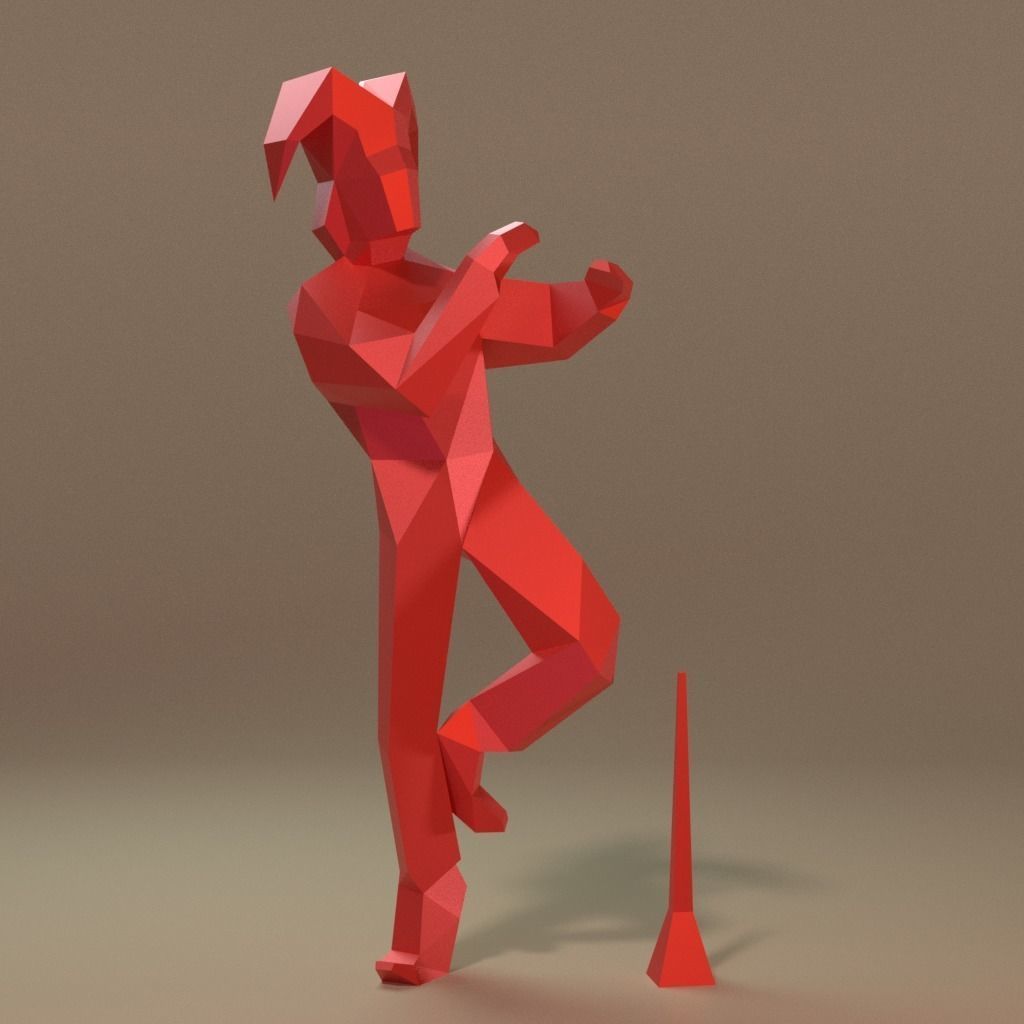 Jester free VR / AR / low-poly 3D model | CGTrader