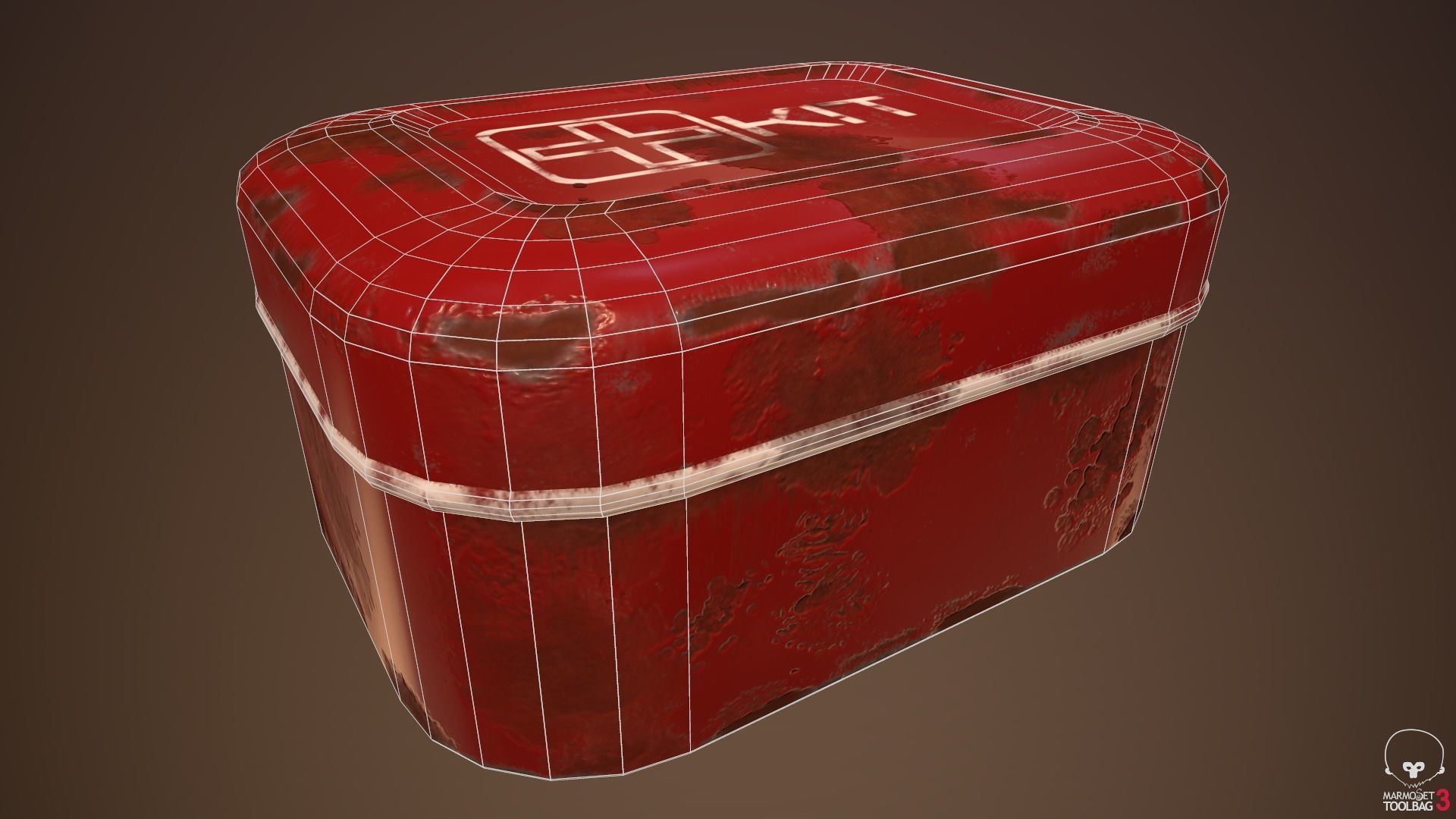 3D model Medkit box VR / AR / low-poly | CGTrader