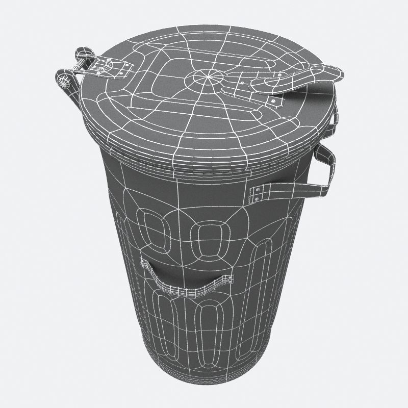 Bin classic europe free 3D model | CGTrader