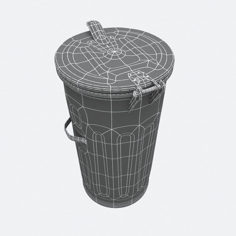 Bin classic europe free 3D model | CGTrader