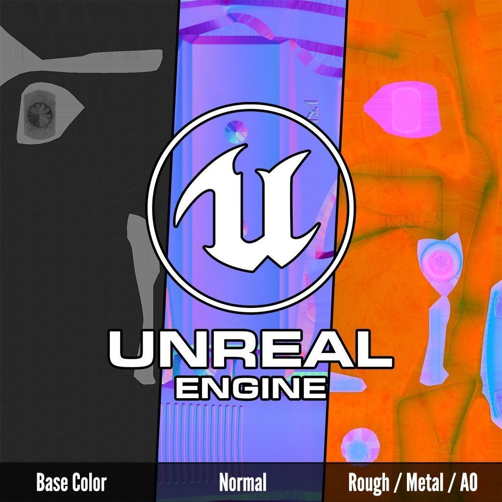 3D model BCM Gunfighter KAG-MLOK Angle Forward Grip VR / AR / low-poly ...