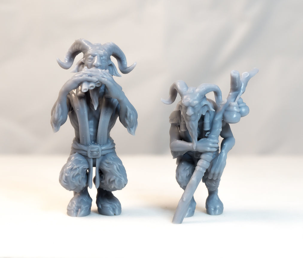 Faun Elder - DnD Character - 2 Poses 3D model 3D printable | CGTrader