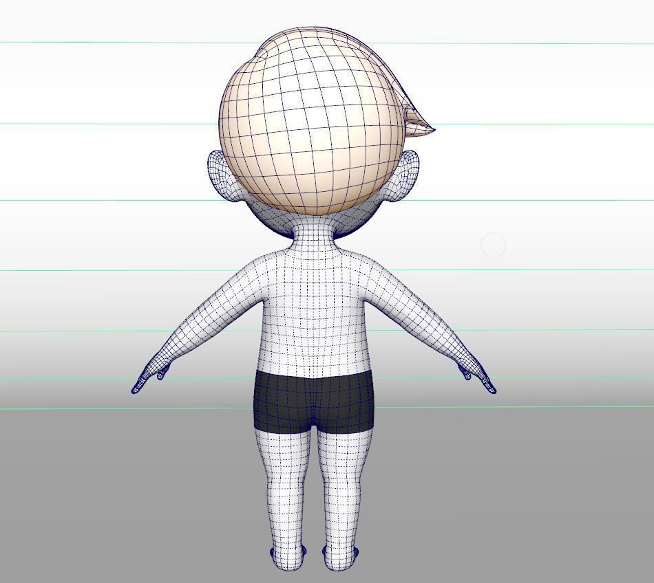 3D model character cartoon 8 VR / AR / low-poly | CGTrader