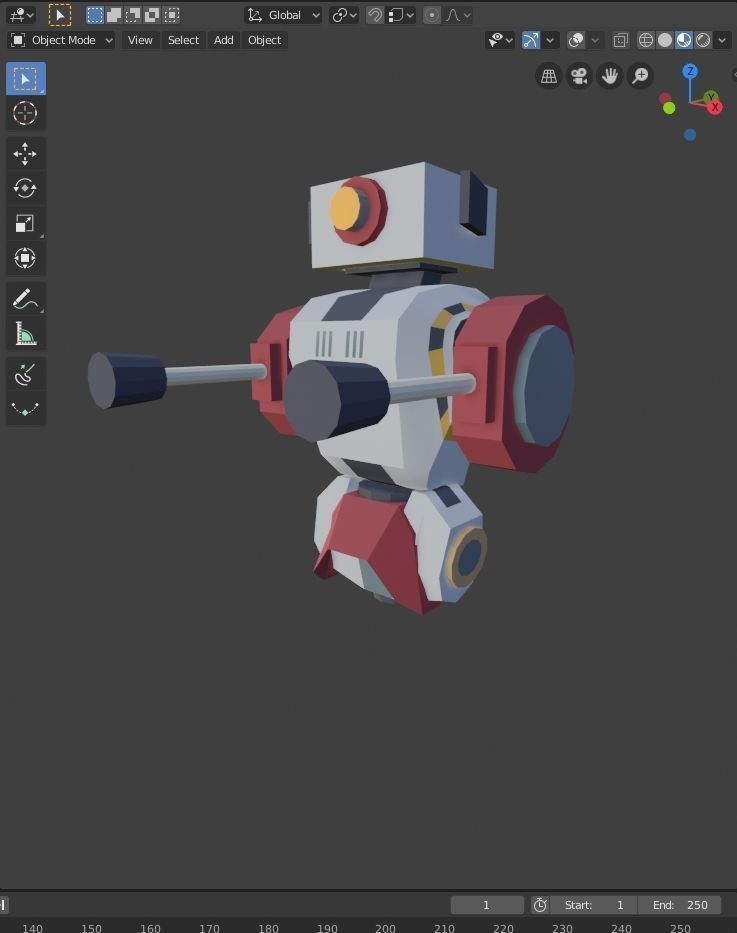 Overwatch training bot 3D model | CGTrader