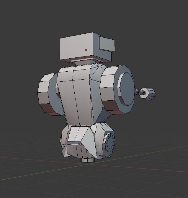 Overwatch training bot 3D model | CGTrader