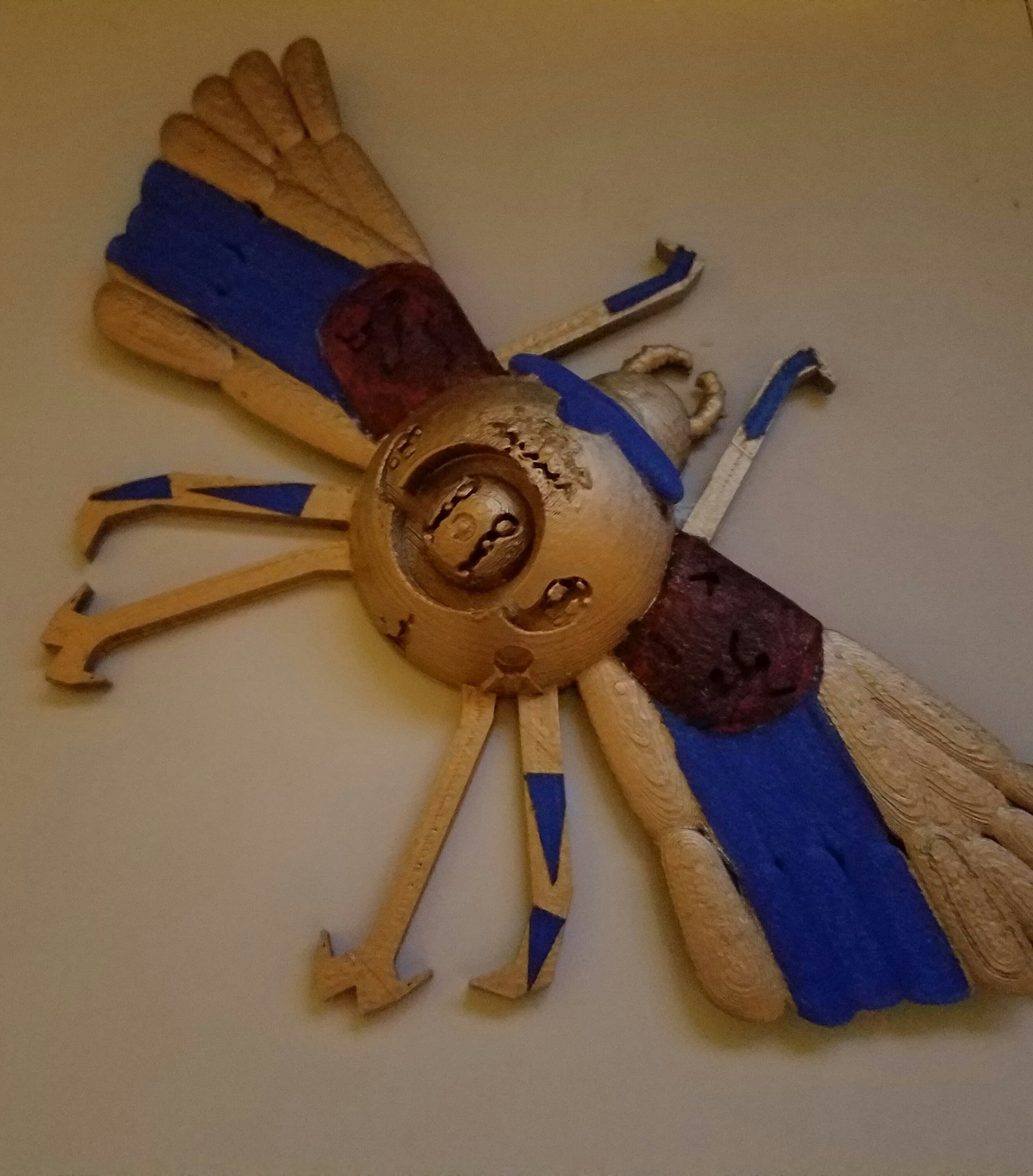 Golden Scarab 3D model | CGTrader