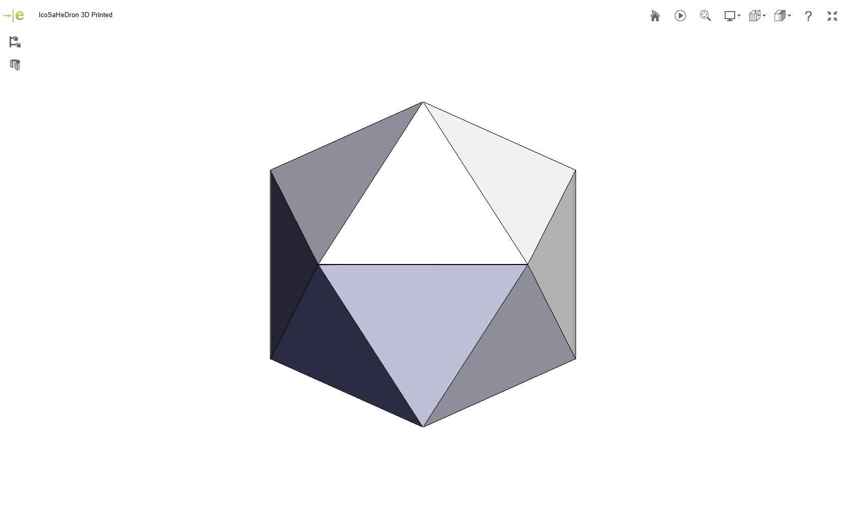 IcoSaHeDron 3D model 3D printable | CGTrader
