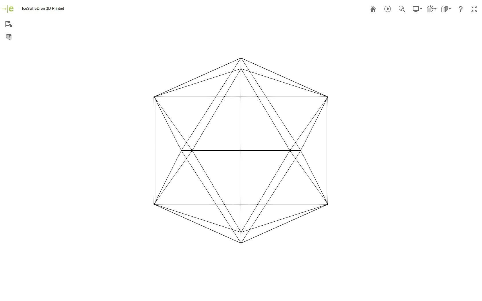 IcoSaHeDron 3D model 3D printable | CGTrader