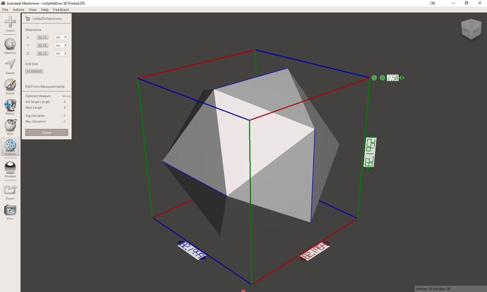 IcoSaHeDron 3D model 3D printable | CGTrader