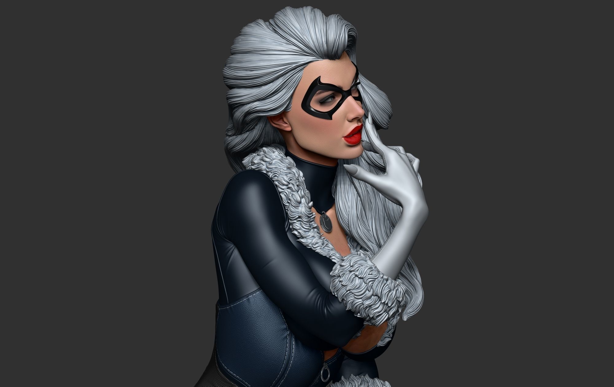 Black Cat 3D model 3D printable | CGTrader