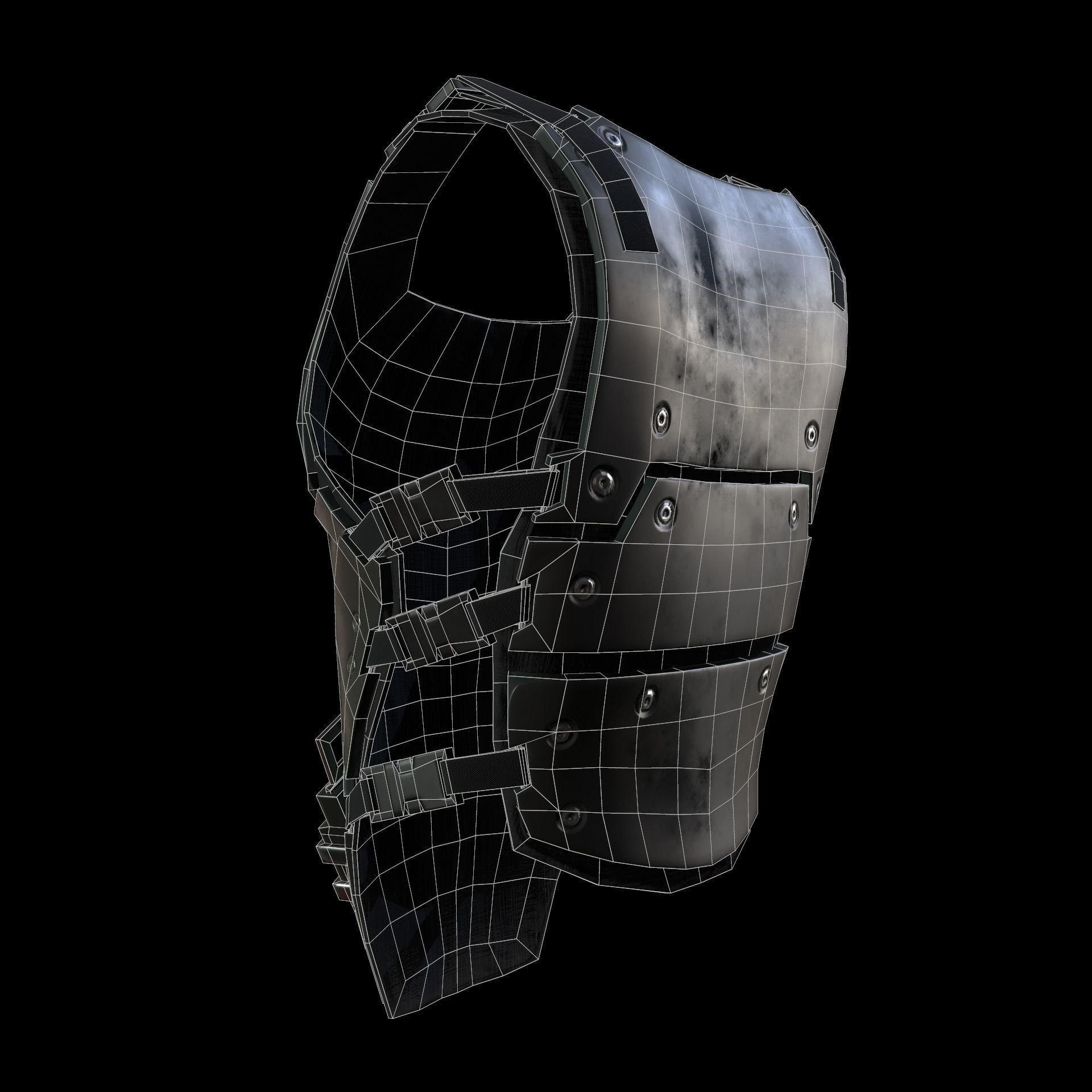 3D model Body armor VR / AR / low-poly | CGTrader
