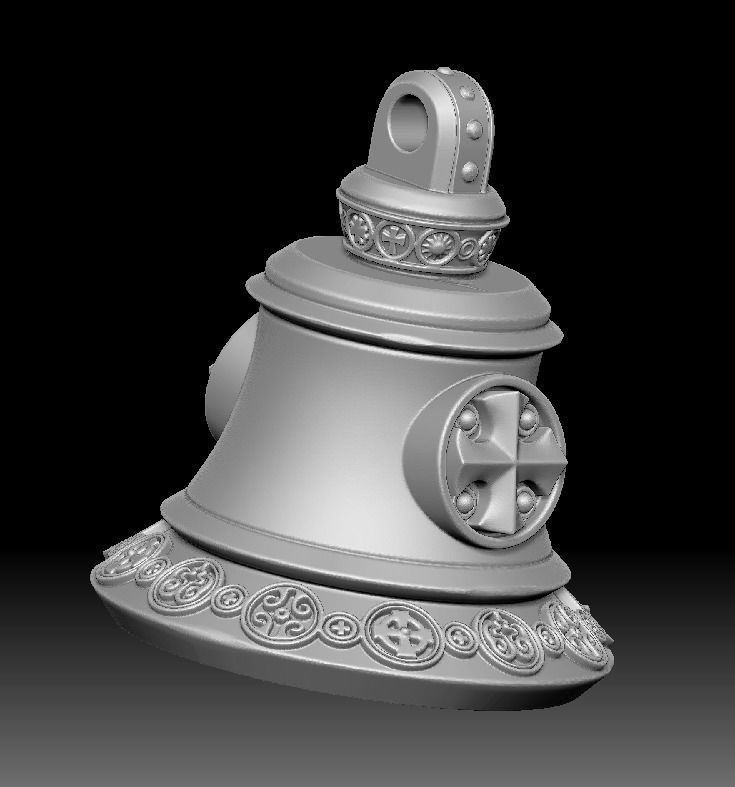 Big Bell 3d print 3D model 3D printable | CGTrader