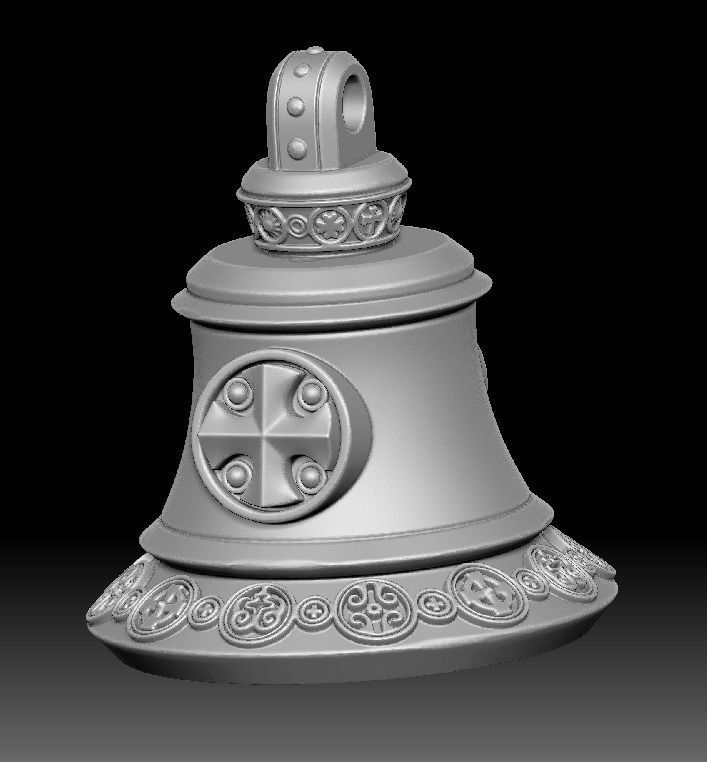 Big Bell 3d print 3D model 3D printable | CGTrader