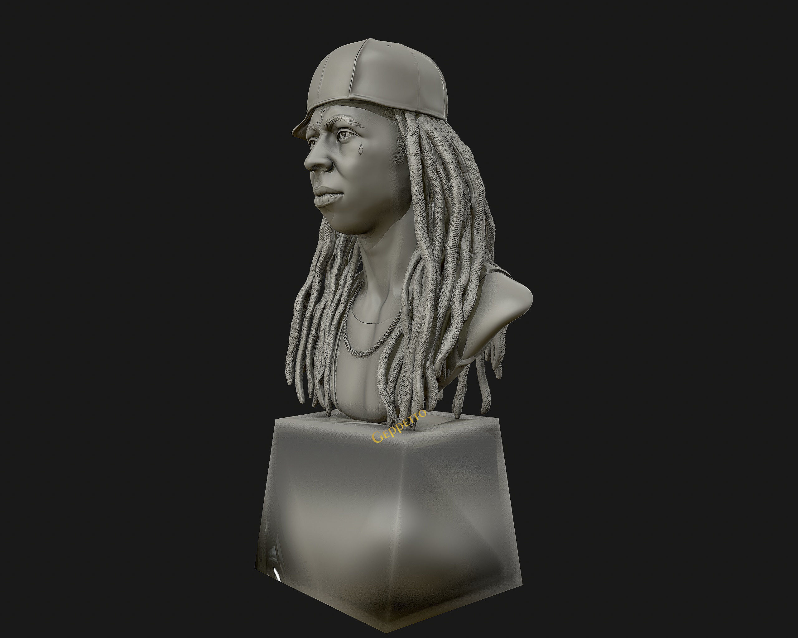 Lil Wayne 3D printable model 3D model 3D printable | CGTrader