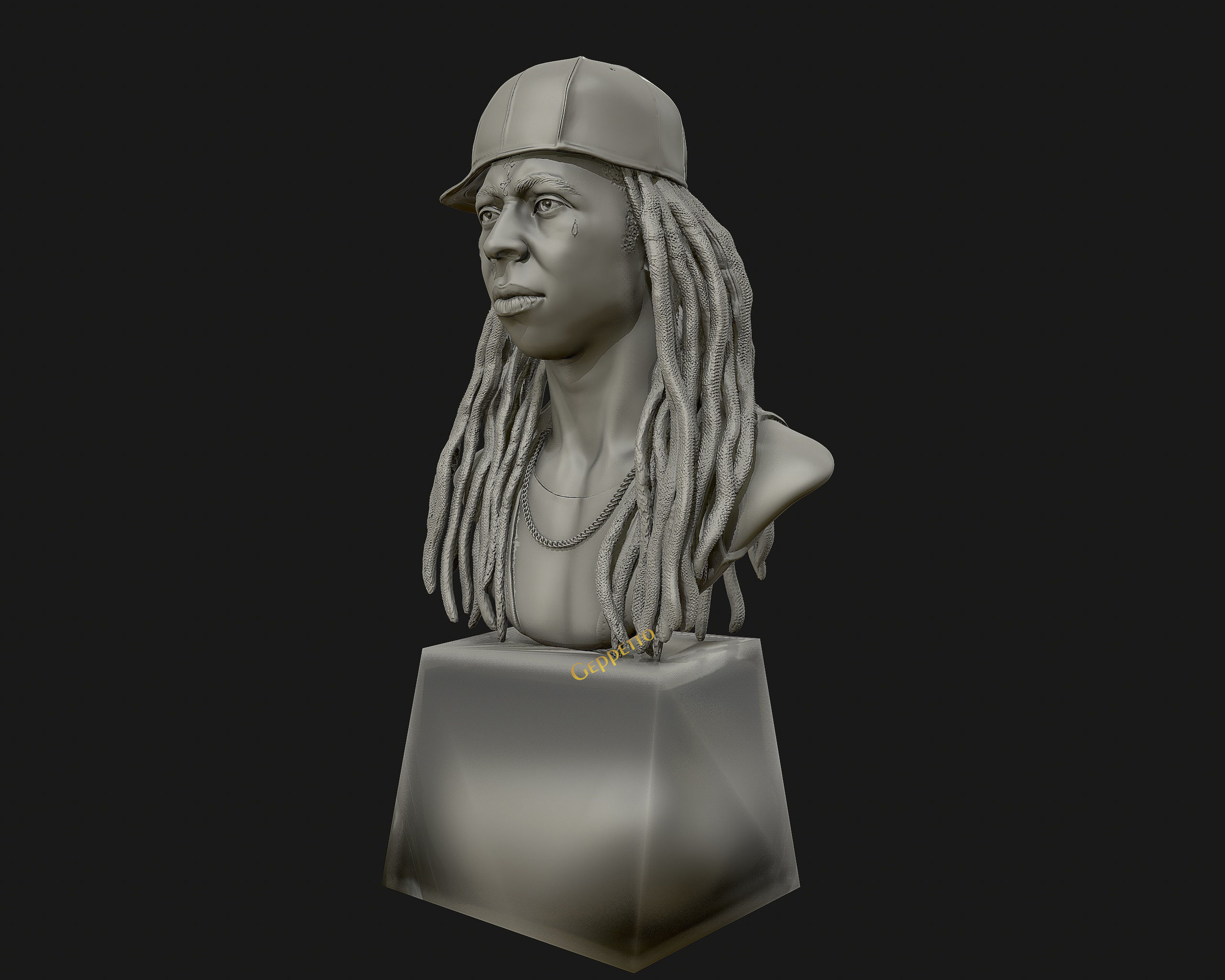 Lil Wayne 3D printable model 3D model 3D printable | CGTrader