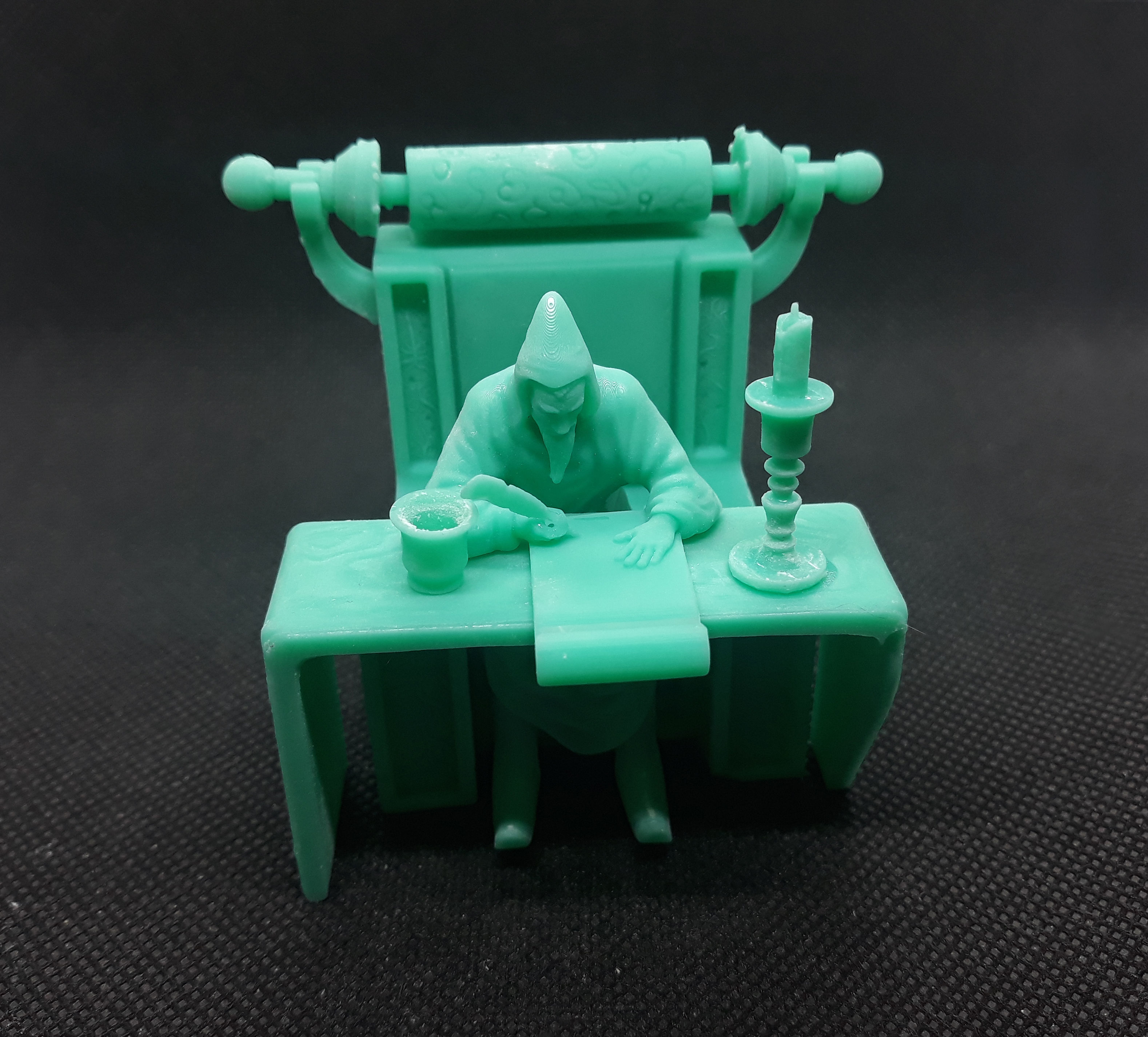 wizard on throne 3d print free 3D model 3D printable | CGTrader