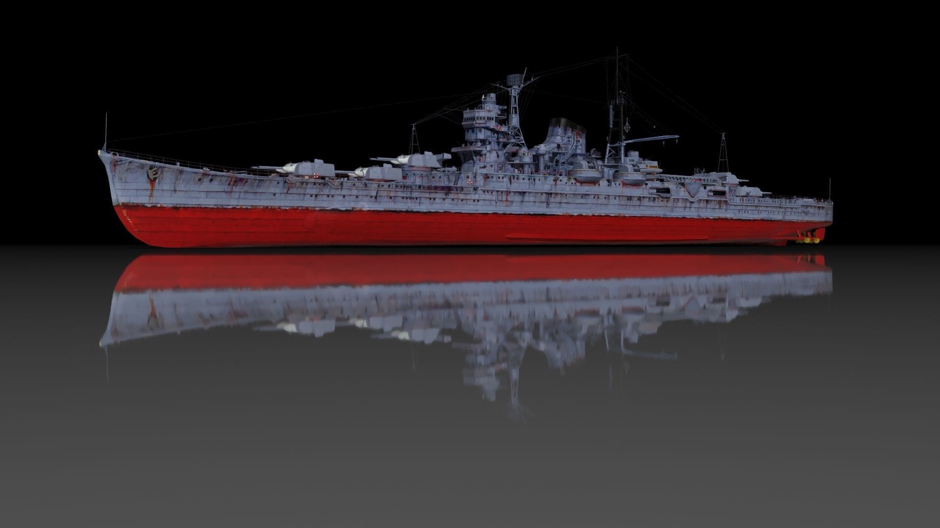 IJN Mogami 3D model | CGTrader