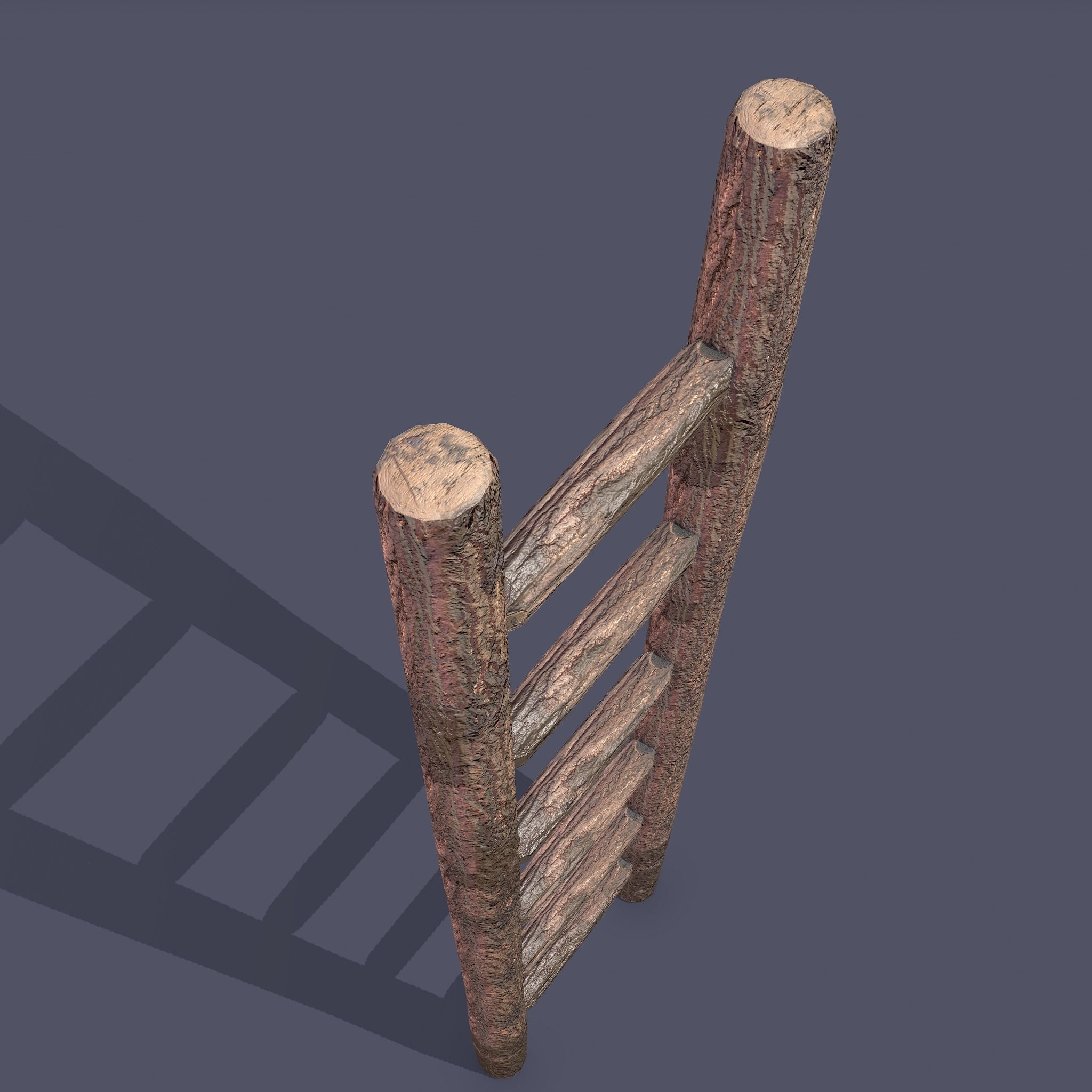 Muddy Ladder free VR / AR / low-poly 3D model | CGTrader