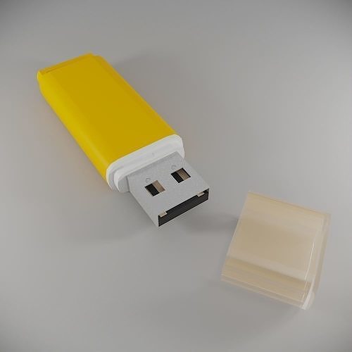 flash drive 3D model | CGTrader