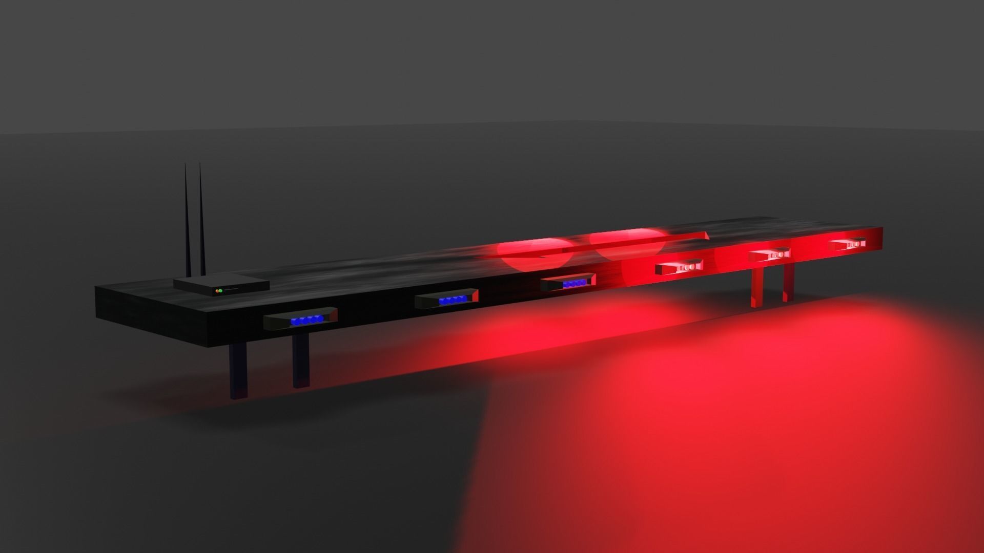 police lights 3d model free VR / AR / low-poly 3D model | CGTrader