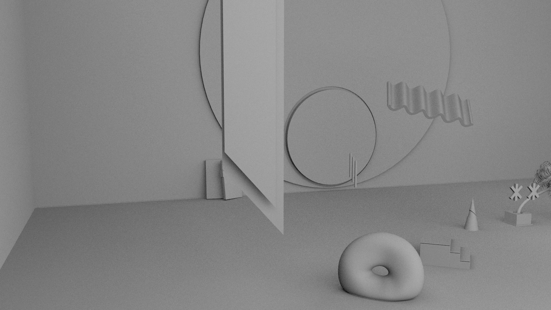 modern scene free VR / AR / low-poly 3D model | CGTrader