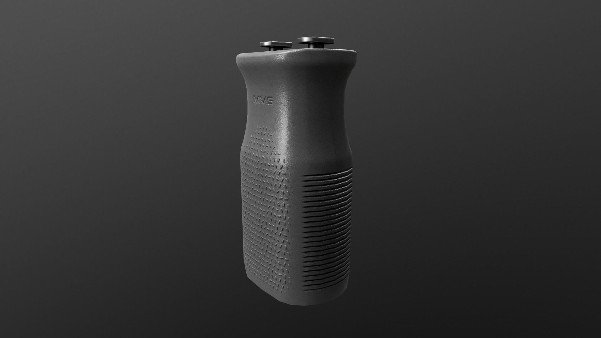 3D model Magpul MVG MLOK Vertical Grip VR / AR / low-poly | CGTrader