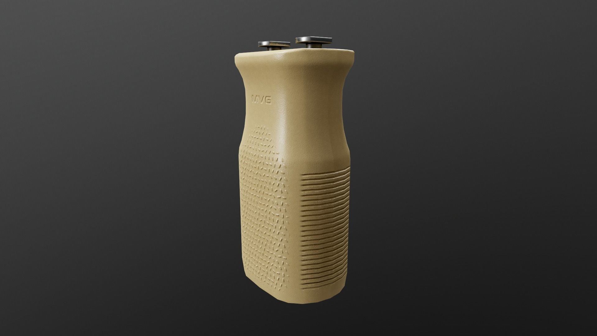 3D model Magpul MVG MLOK Vertical Grip VR / AR / low-poly | CGTrader