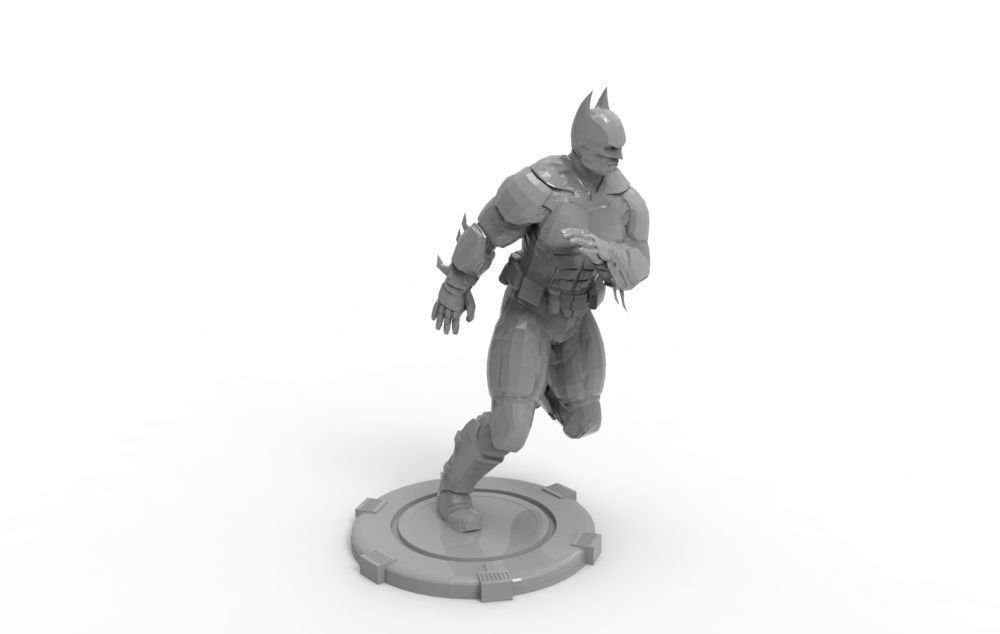 Batman - Speed Running Pose 3D model 3D printable | CGTrader