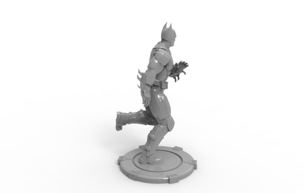 Batman - Speed Running Pose 3D model 3D printable | CGTrader