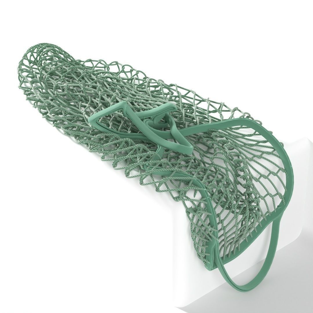 Empty string bags 3D model | CGTrader
