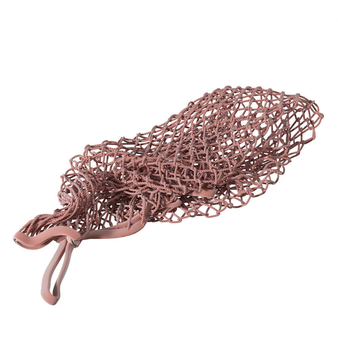 Empty string bags 3D model | CGTrader