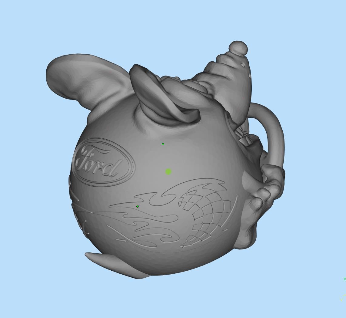 Mouse auto Logo 3D model | CGTrader