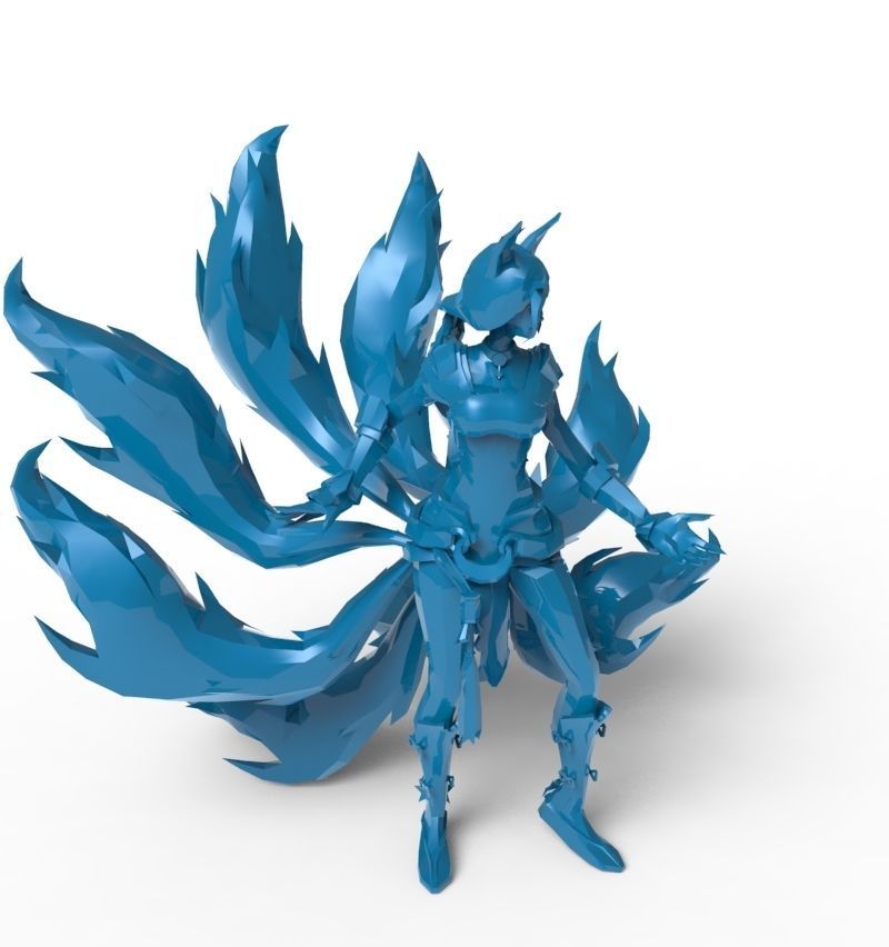 Ahri 3d print 3D model 3D printable | CGTrader