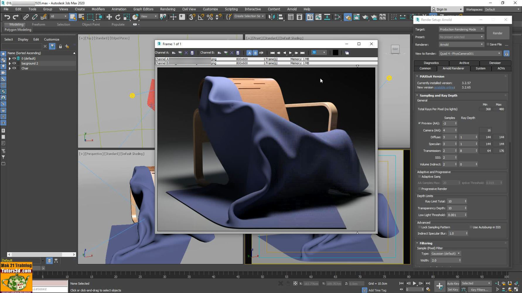Arnold Upgrade in 3ds max 2020 Tutorial MP4 3D model | CGTrader